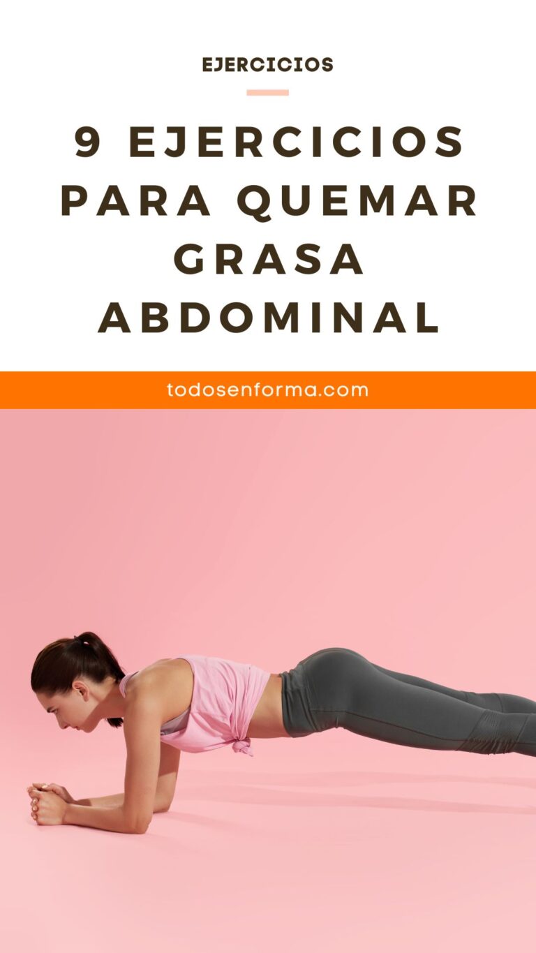 9 ejercicios para quemar grasa abdominal